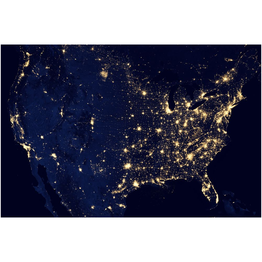 North America Poster – CAPRON ARTS